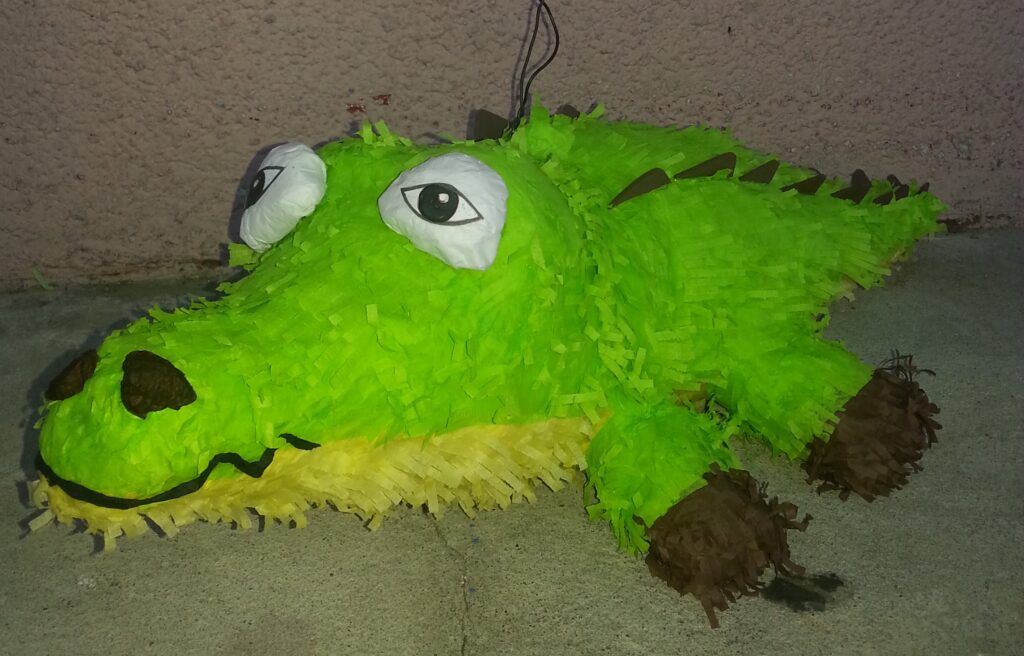 3D Crocodile 1 AN 01-127 – Party Piñatas Houston